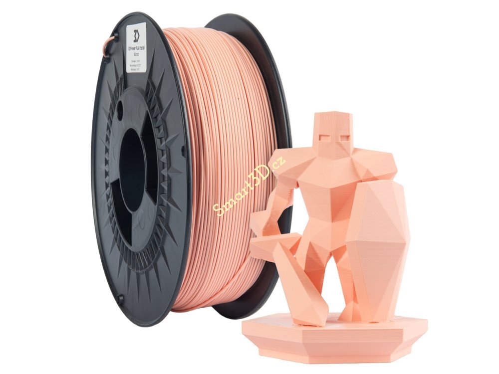 Filament 3D POWER / PLA Pastel / SALMON / 1,75 mm / 1 kg. :: Smart3D.cz